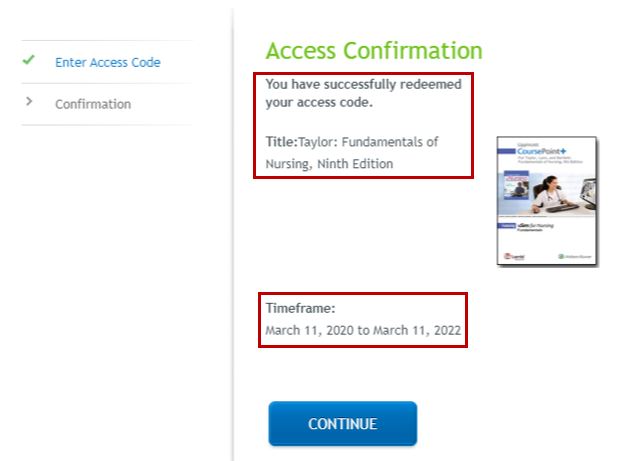 How do I activate my access code on thePoint?