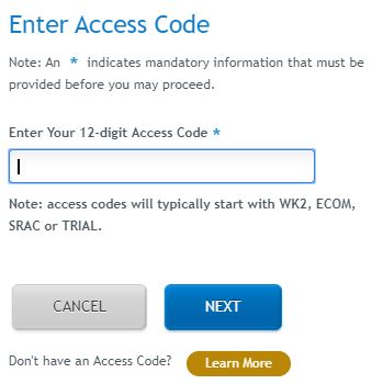 How do I activate my access code on thePoint?
