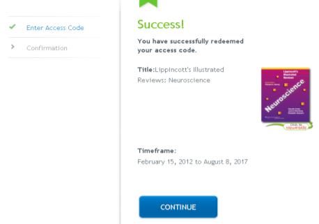 How do I activate my access code on thePoint?