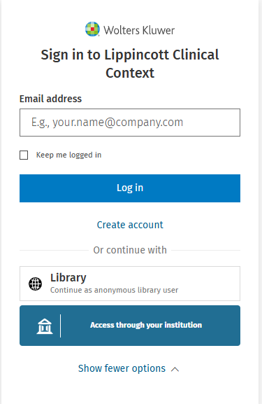 How to Access Lippincott Clinical Context: Login Guide